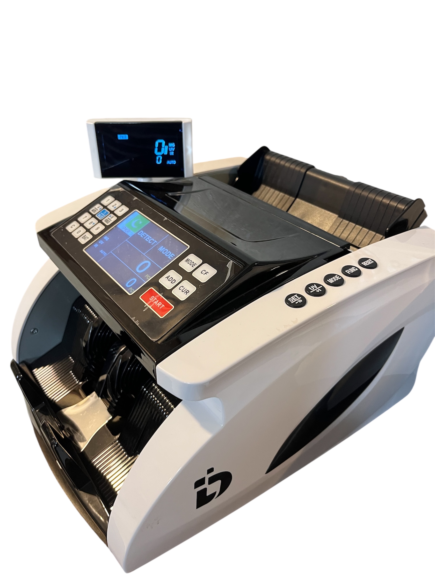 D-Tech 860 Mix Value Counting Machine – Dual Display with Side Controls ...